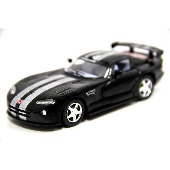5" Kinsmart Dodge Viper GTS-R Diecast Model Toy Car 1:36 Black ...
