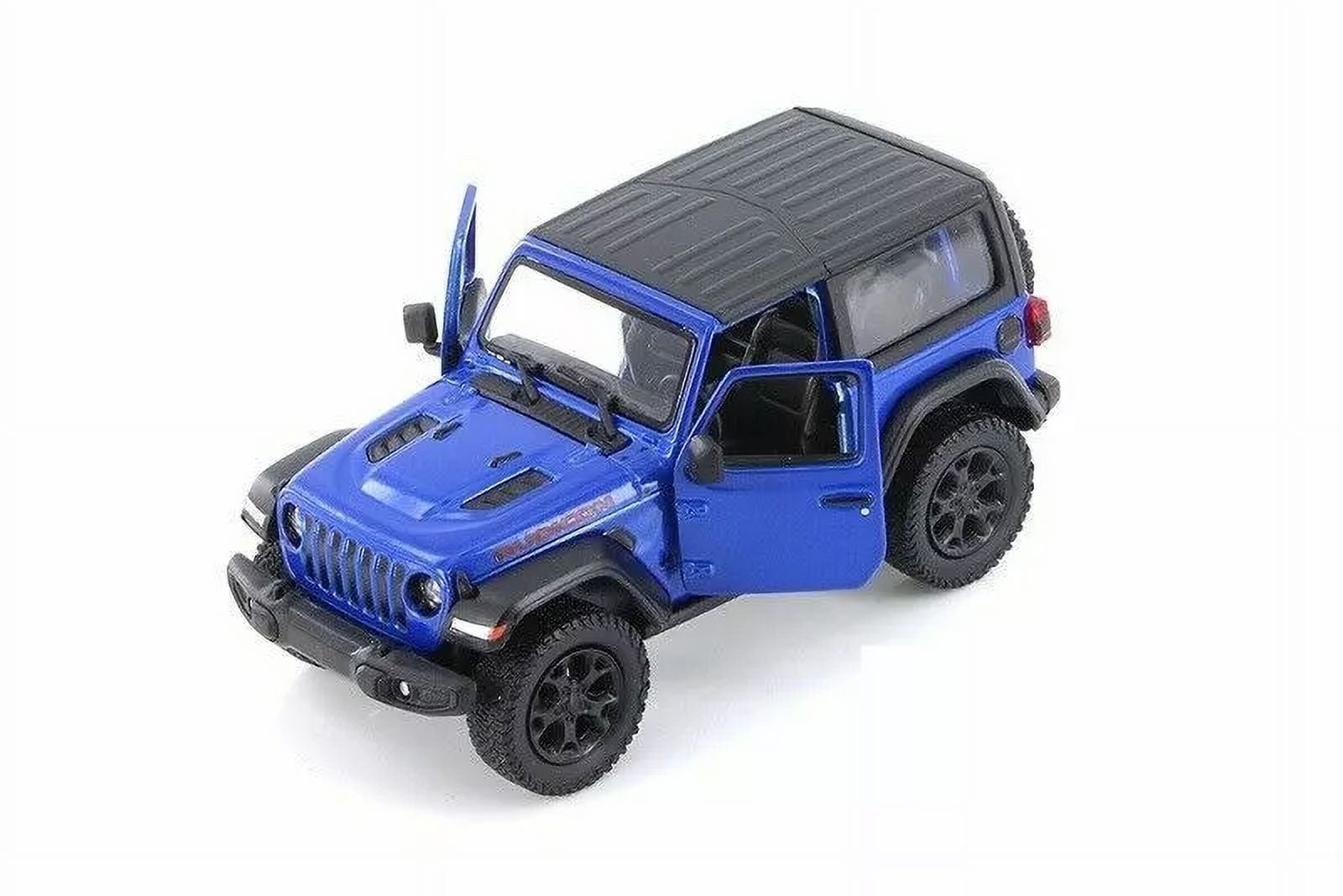 5" Kinsmart Jeep Wrangler Rubicon Hard Top Diecast Model Toy Car 1:34 ...