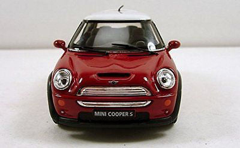 5" Kinsmart Mini Cooper S Convertible Diecast Model Toy Car 1:28 Blue ...
