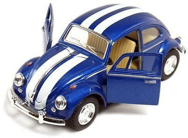 5" Kinsmart Volkswagen Beetle VW Bug w/ Stripes Diecast Model Toy 1:32 ...