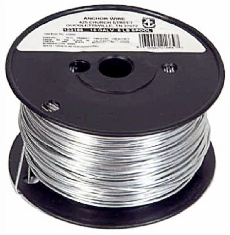 5 LB Spool 16 Gauge Galvanized Tie Wire, Each - Walmart.com