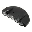Bright 5 LED Clip on Hat Head Cap Light headlamp Flashlight - Walmart.com