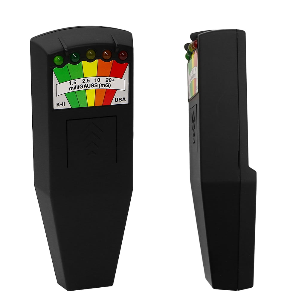 5 LED Portable EMF Meter for Home, Magnetic Field Ghost Hunting ...