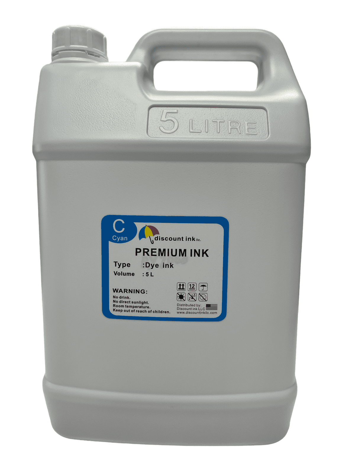 5 LITRE 5000ml DYE Bulk Refill Ink compatible for All Epson Workforce ...