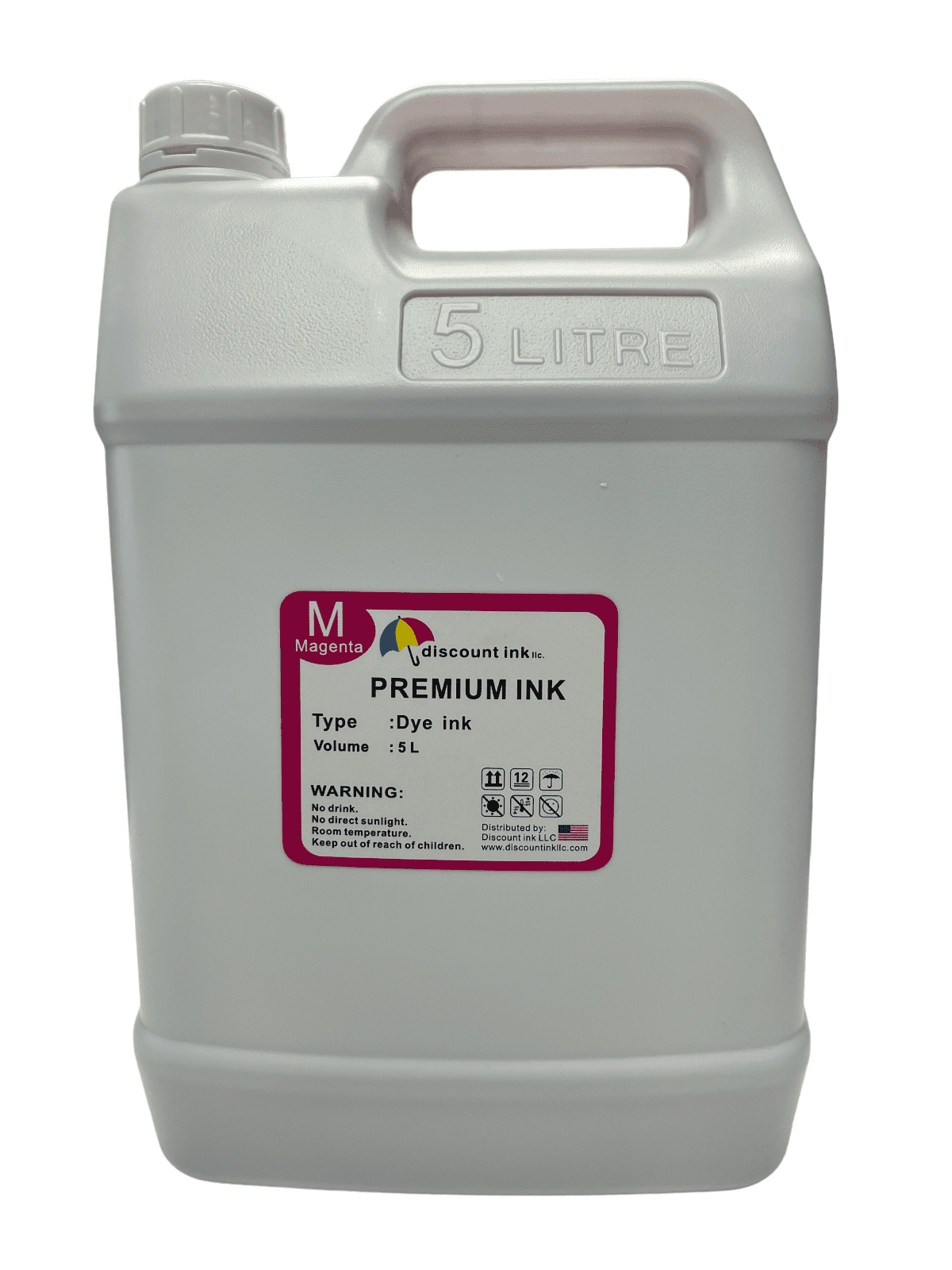5 LITRE 5000ml DYE Bulk Refill Ink compatible for All Epson Workforce ...