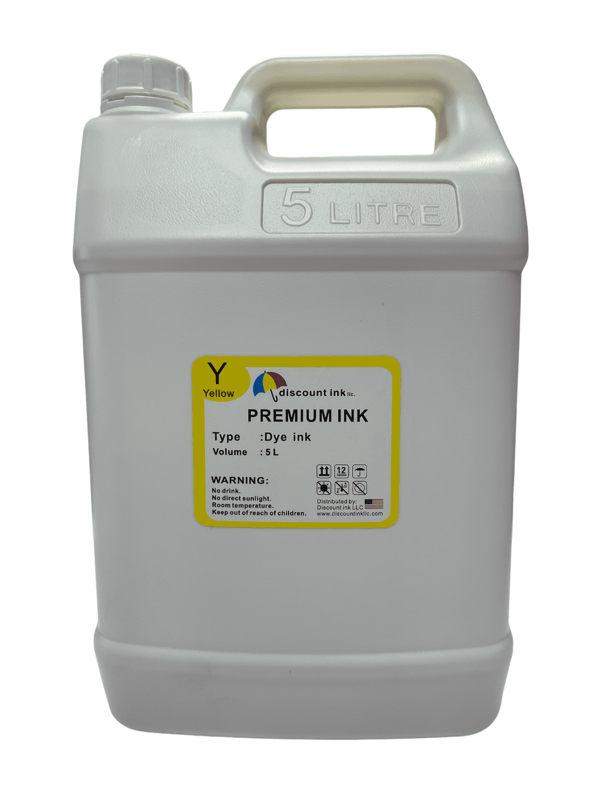 5 LITRE 5000ml DYE Bulk Refill Ink compatible for All Epson Workforce ...