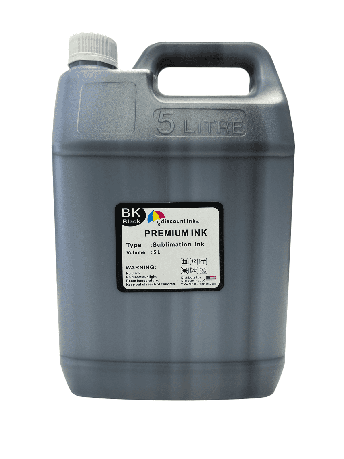 5 LITRE 5000ml Sublimation Bulk Refill Ink for Heat Transfer Heat Press ...