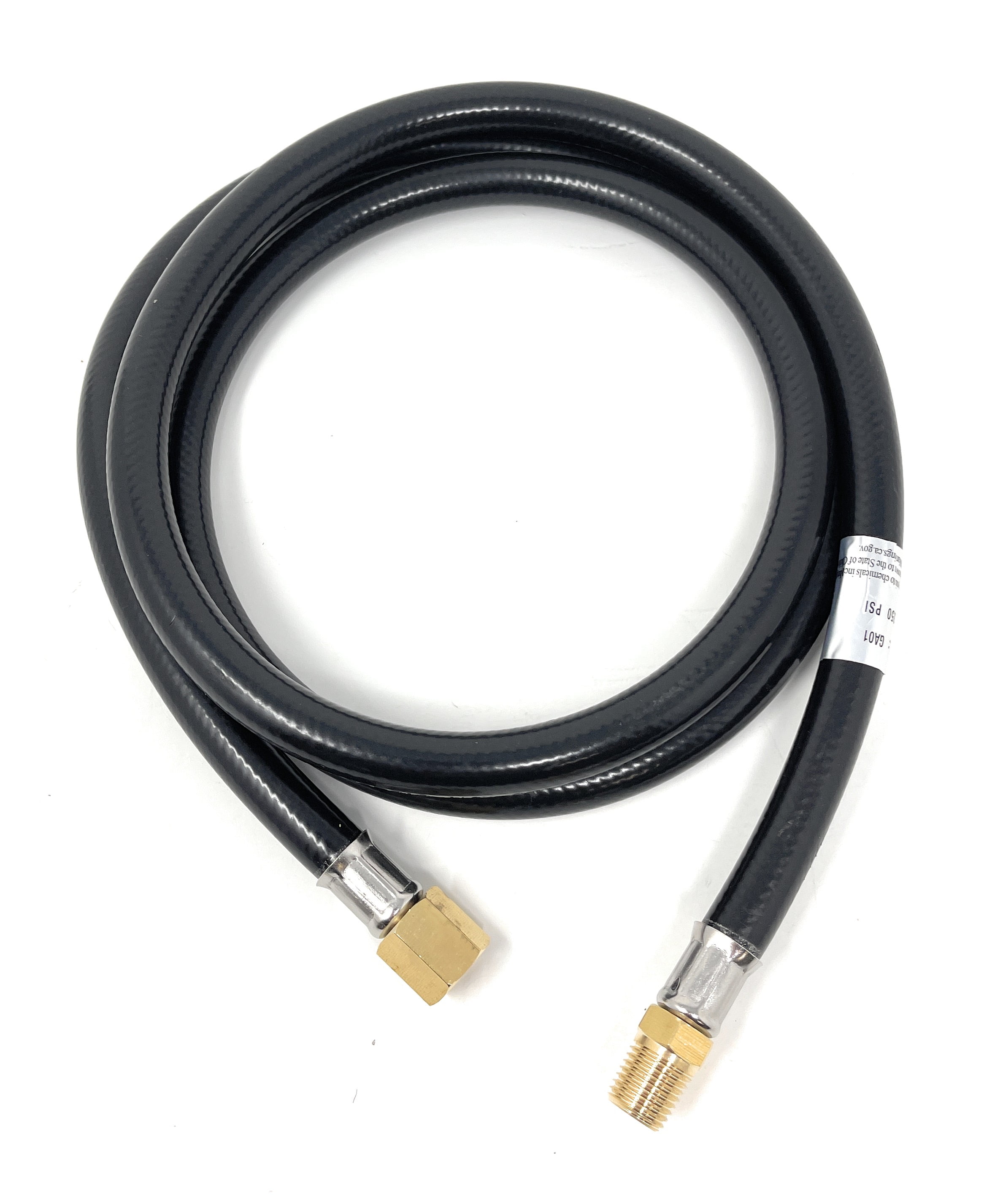 5' LP Propane Gas Hose, Pressure Washer Hose, Air Hose Assembly 1/4 ...