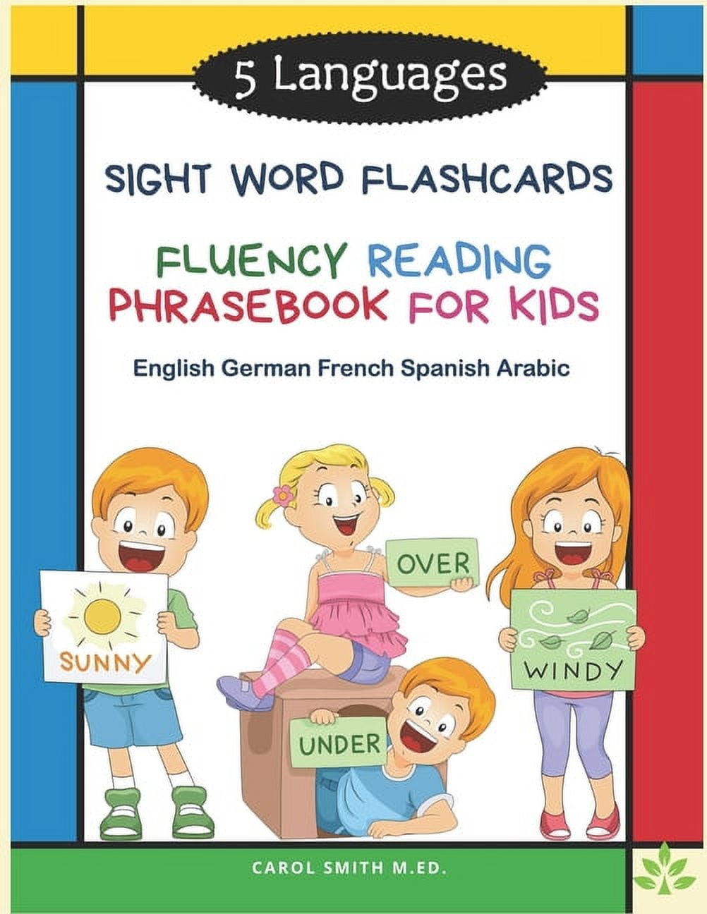 5 Languages Sight Word Flashcards Fluency Reading Phrasebook for Kids ...