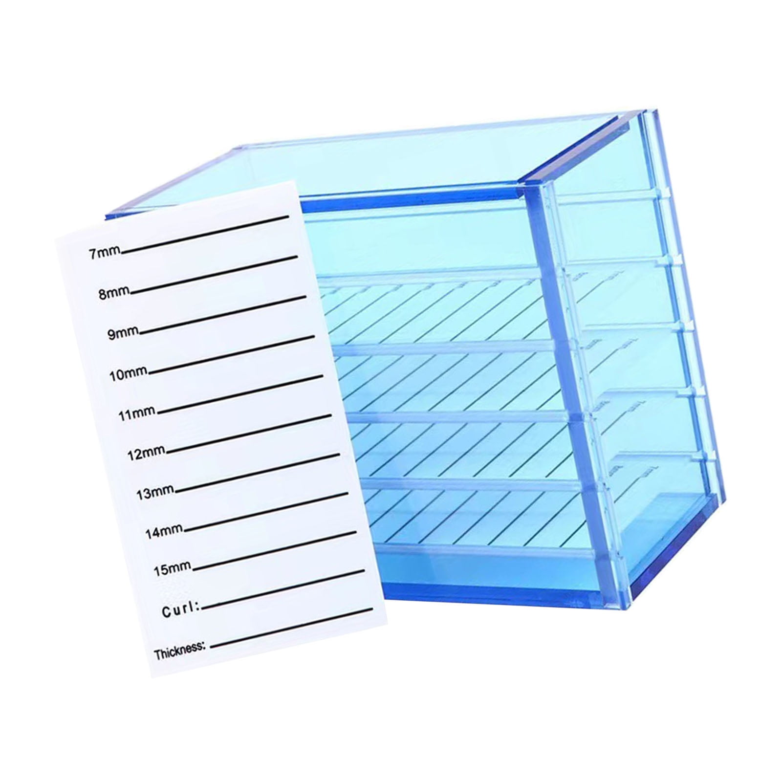 5 Layer Acrylic Eyelash Holder Case for Grafting Lash Extensions ...