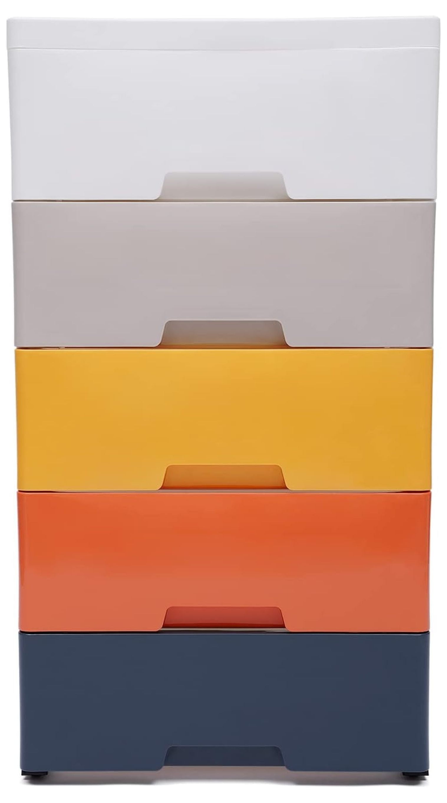 5-Layer Drawers Dresser, Drawers Chest with Detachable Universal Wheel ...