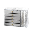5 Layer Large Capacity Acrylic Jewelry Organiser Box for Accessories ...