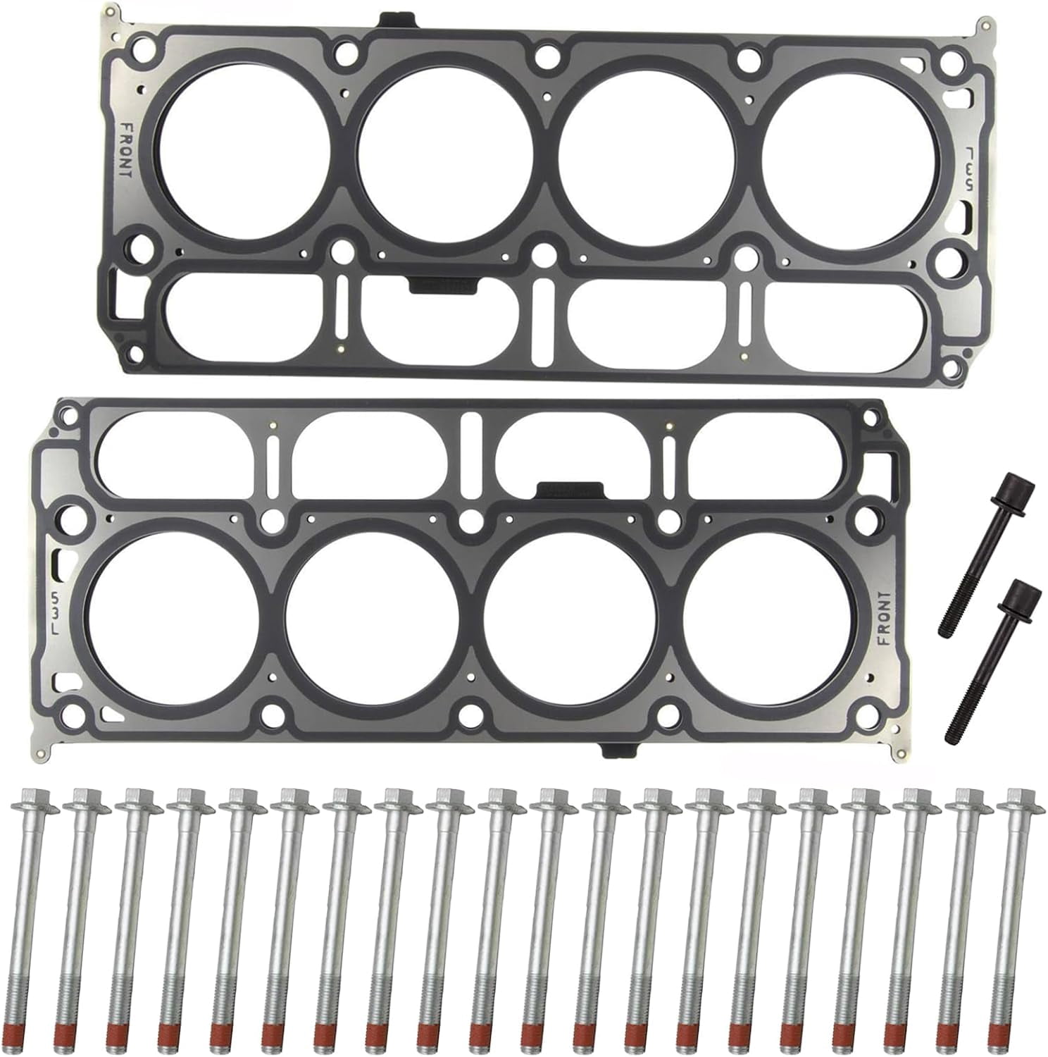 5-Layer MLS Head Gaskets with Head Bolts Kit Fit for GM Chevrolet ...