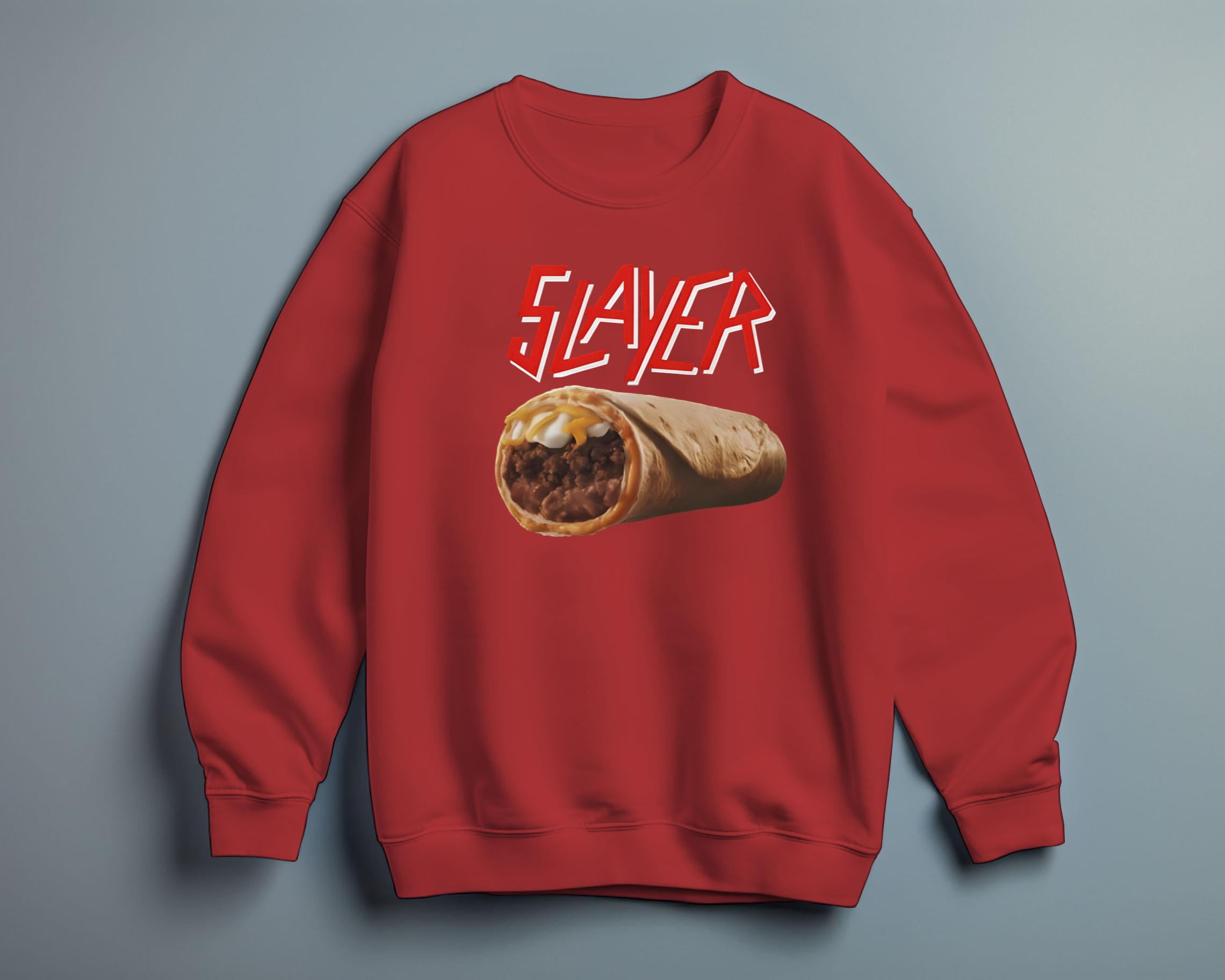 5 Layer Slayer Burrito Classic Unisex Crewneck T Shirt-TH6990 - Walmart.com