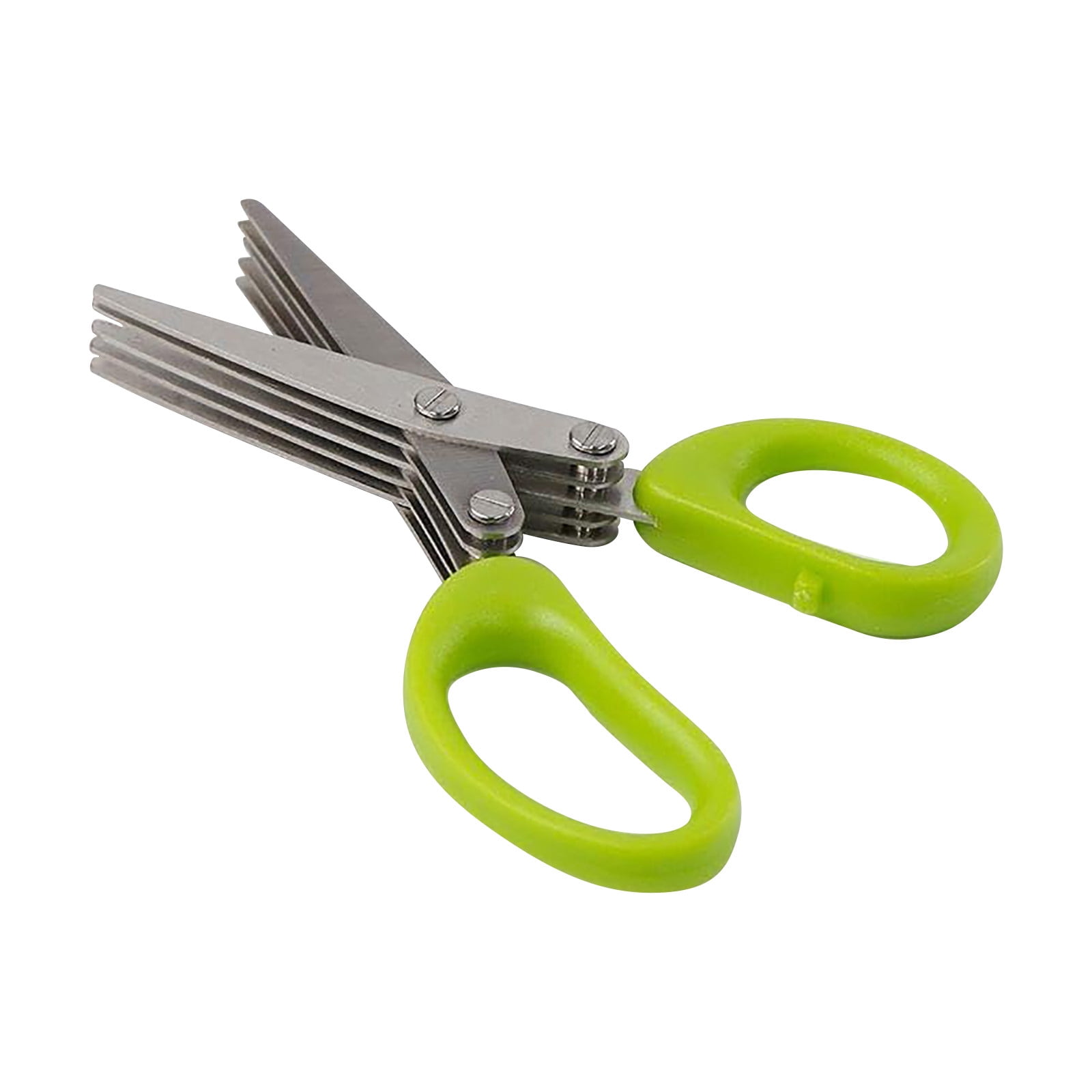 5-Layer Stainless Steel Scallion Flower Cutter Multi-Functional Kitchen ...