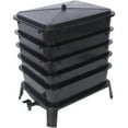5-Layer Worm Compost Bin, 50L Worm Composter, Easy Setup Inclusive Worm ...
