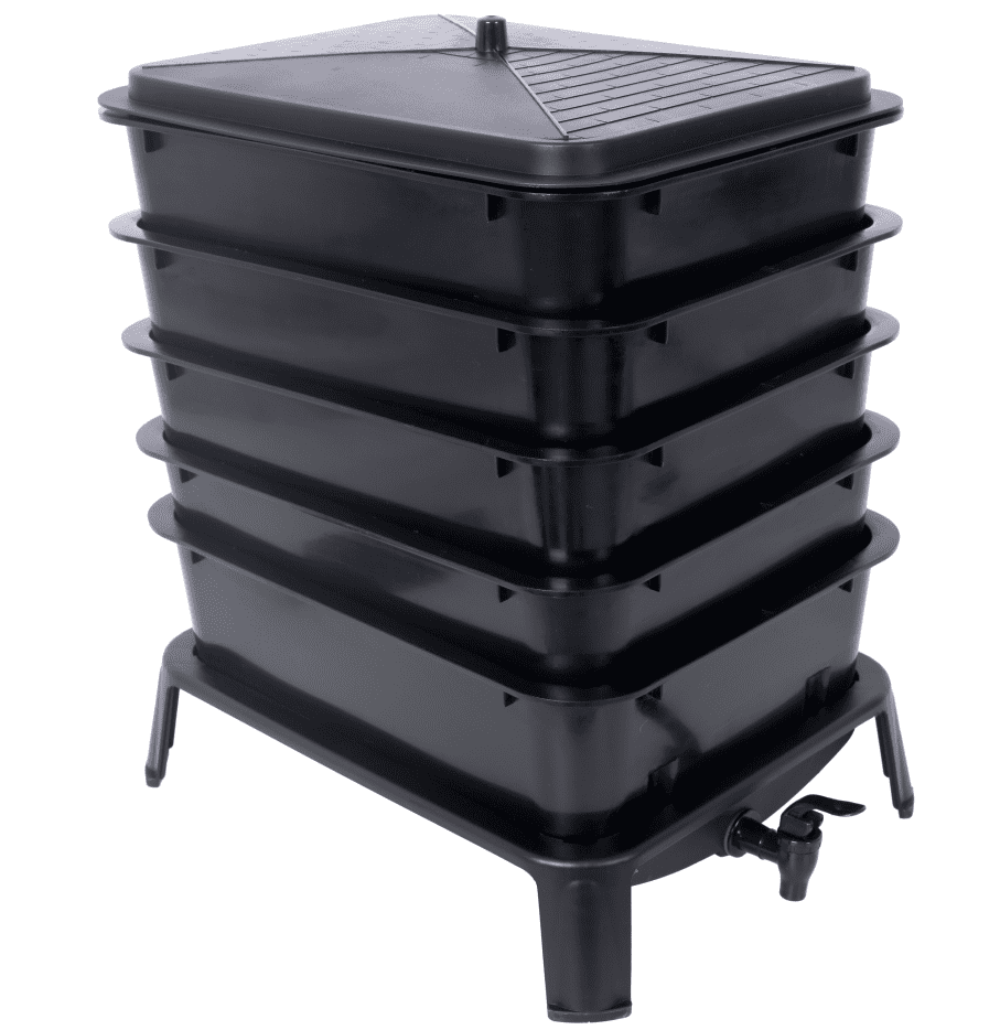 5-Layer Worm Farm Kit 50L, Easy Setup Recycles Food Waste - Walmart.com