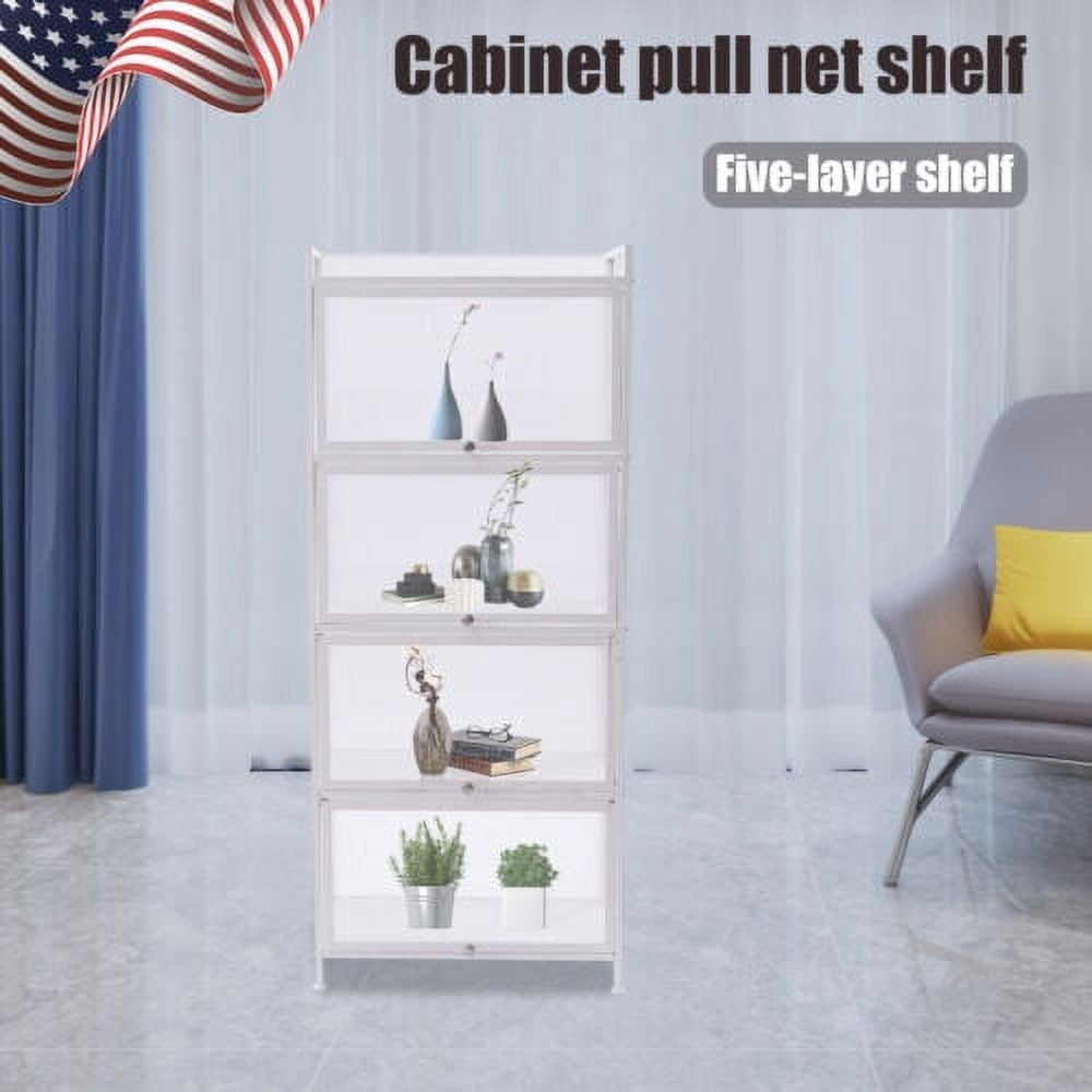 5 Layers Cupboard Storage Space Room Storage Cabinet Kitchen Buffet ...