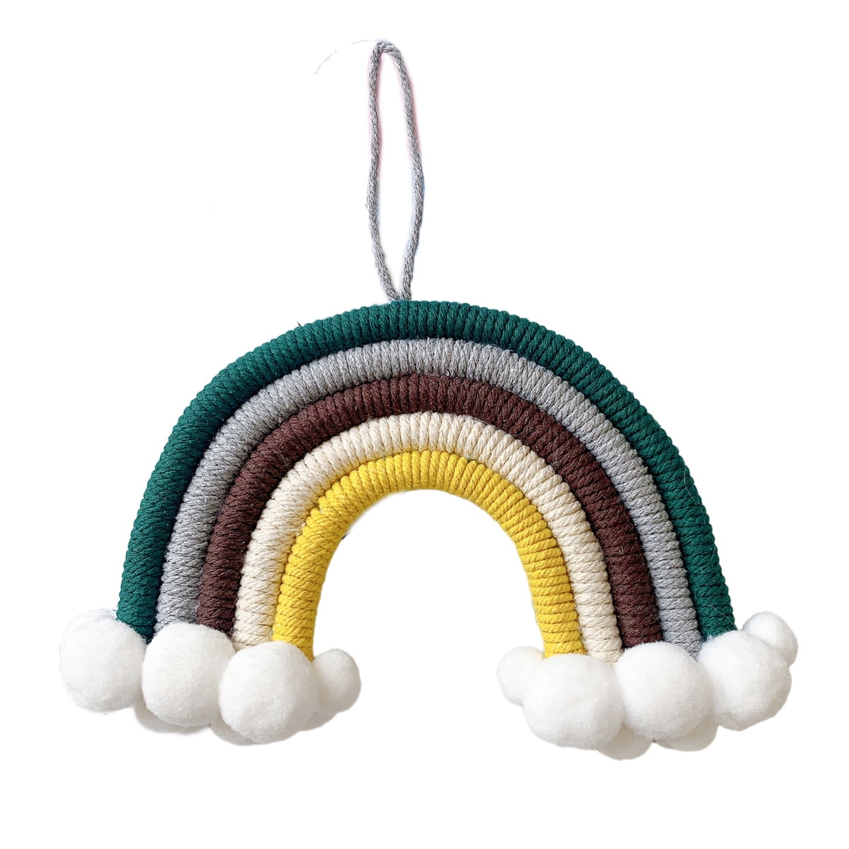 5 Layers Rainbow Macrame Wall Hanging for Girls Bedroom Birthday Party ...