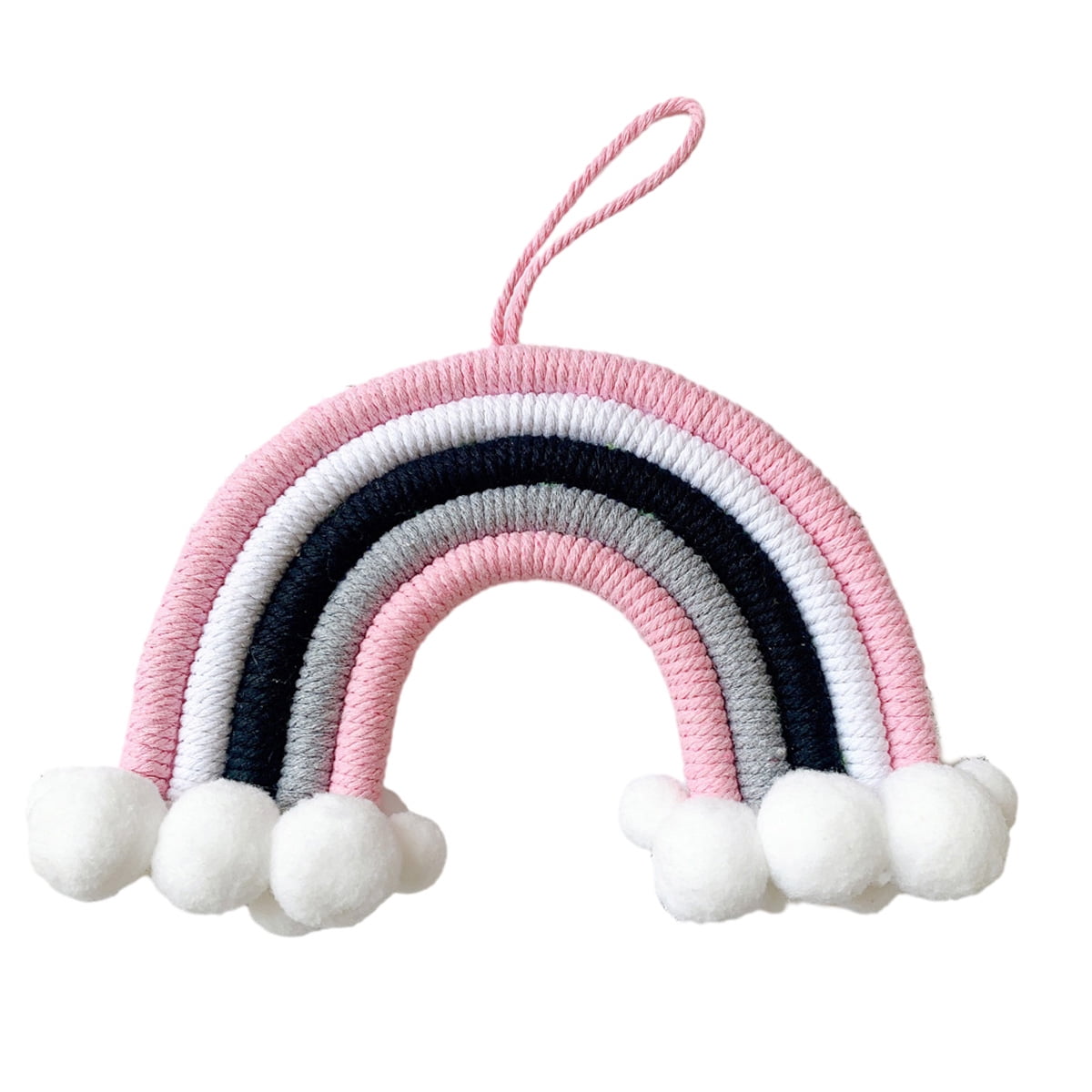 5 Layers Rainbow Macrame Wall Hanging for Girls Bedroom Birthday Party ...