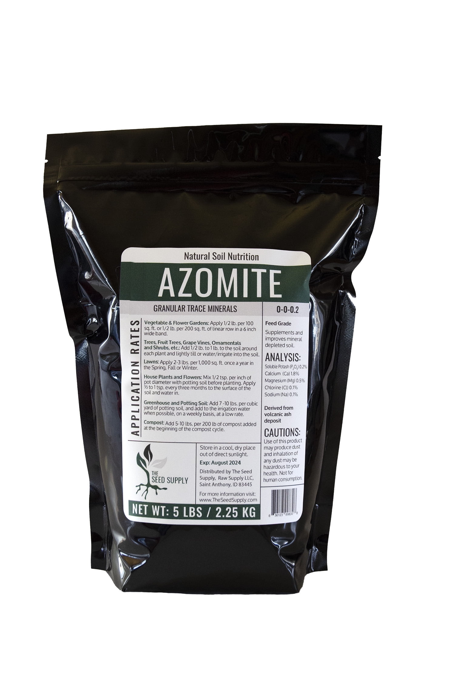 5 Lb Granular Azomite Trace Mineral Fertilizer - Walmart.com