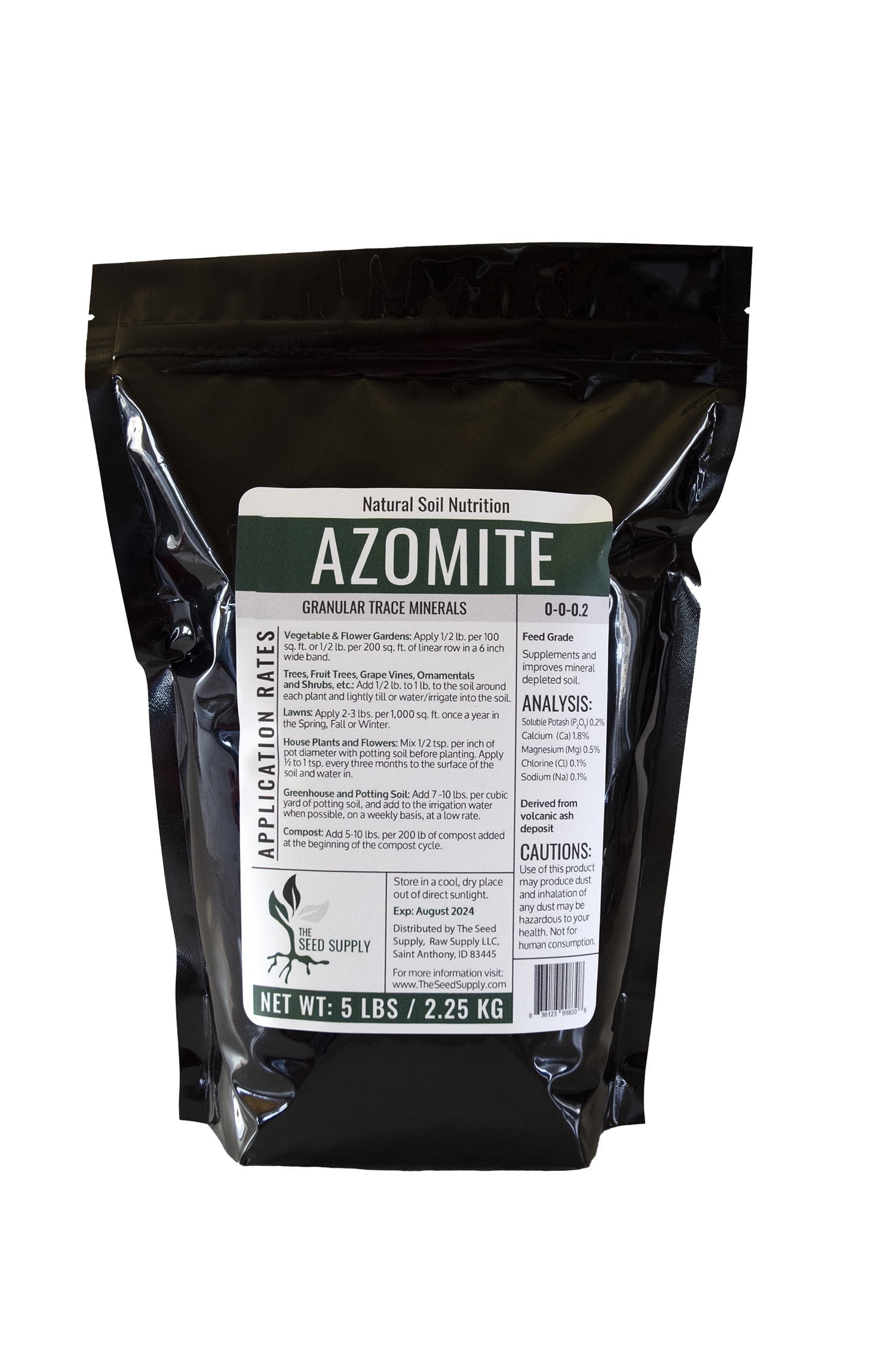 5 Lb Granular Azomite Trace Mineral Fertilizer - Walmart.com