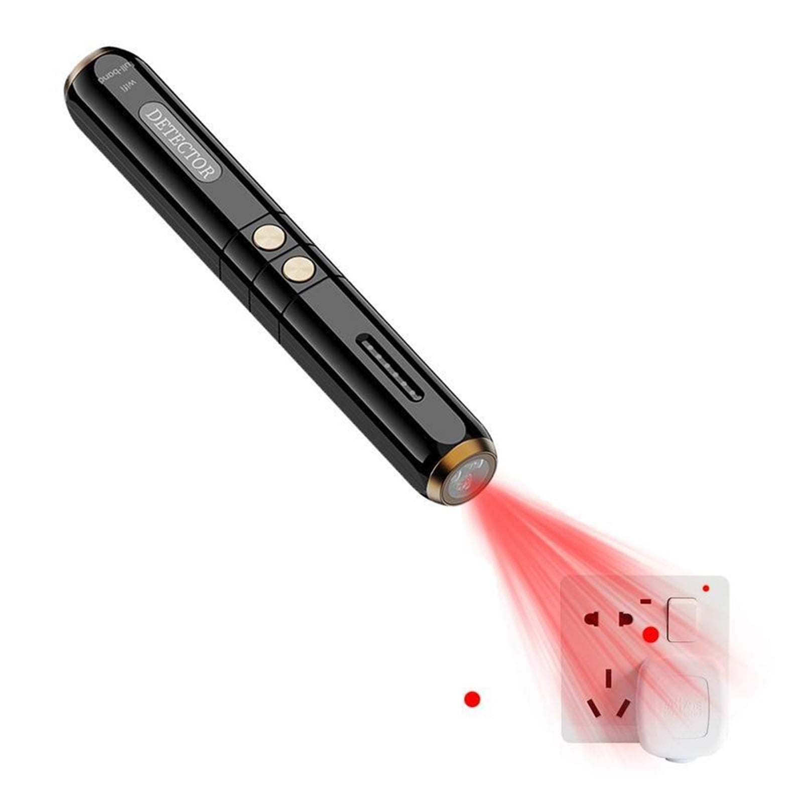 5 Levels Sensitivity Hiddened Devices Detector Spies Camera Detector ...
