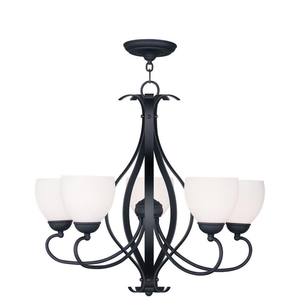 5 Light Chandelier in New Traditional Style 26 inches Wide By 23.5 ...