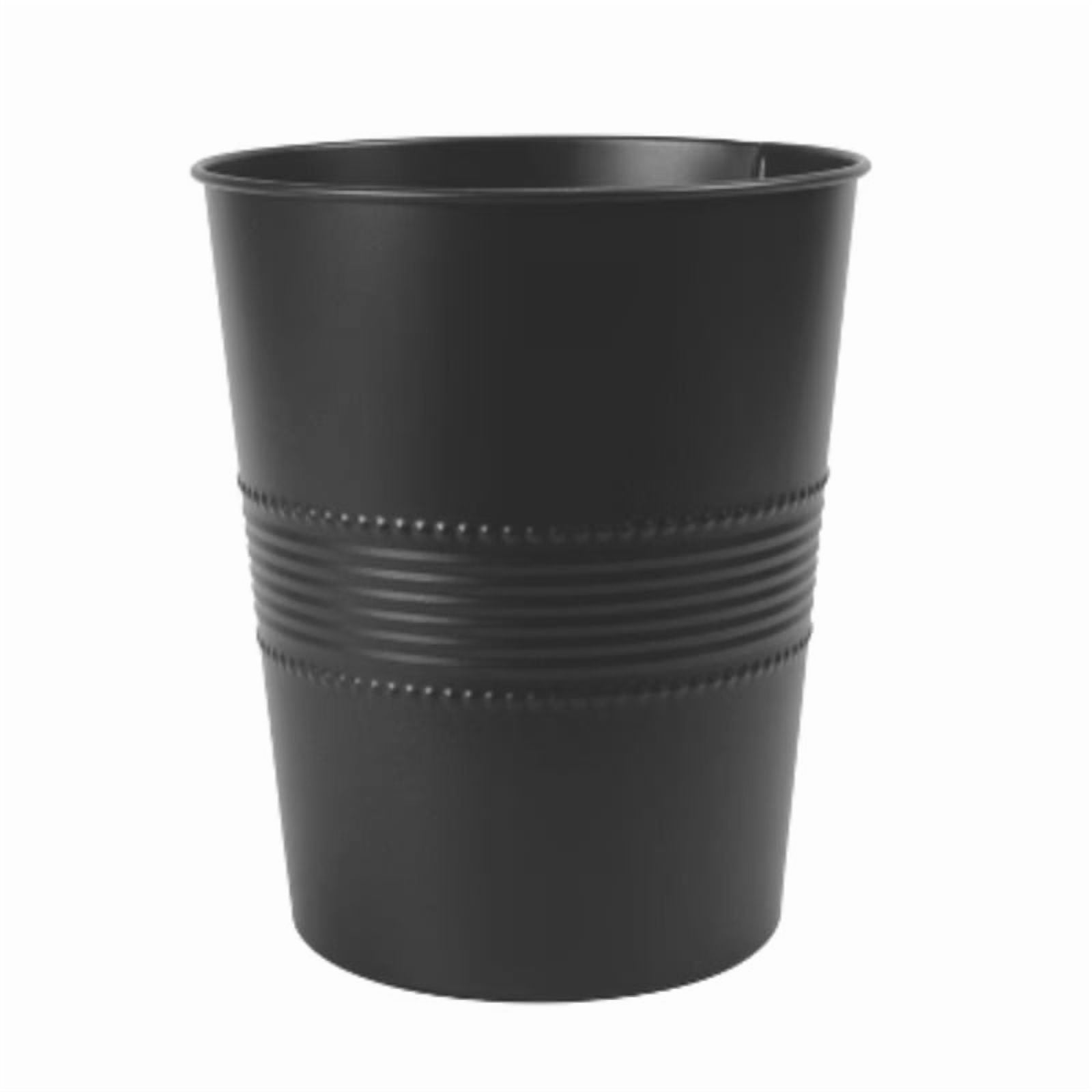 5 Liter Waste Basket Can for Garbage, Round Open Top Trash Can ...