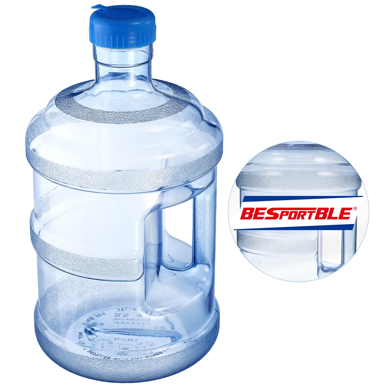 Water Jug Container Blue Storage for Outdoor Outings 1Pack - Walmart.com