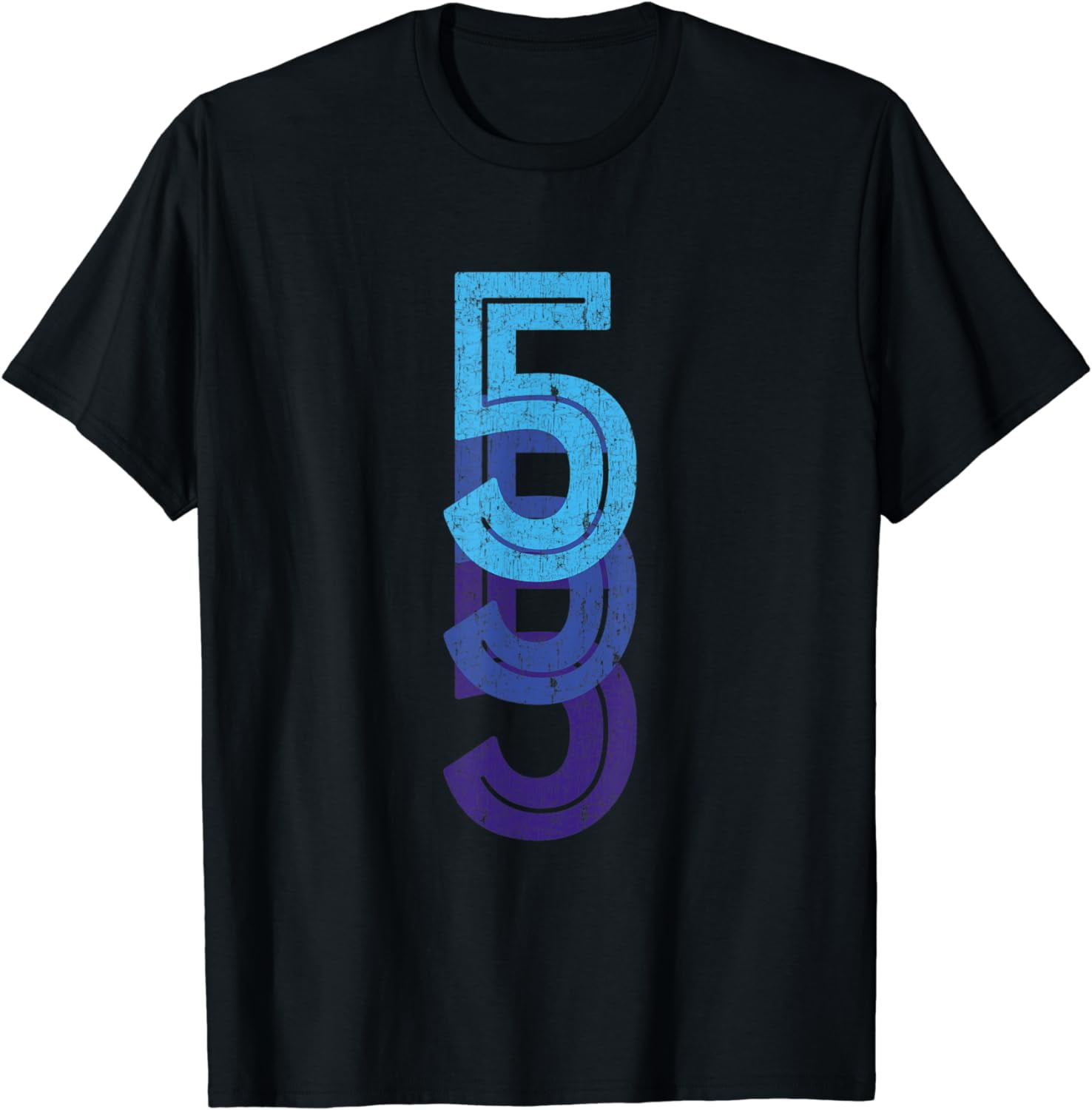5 Lucky Number 5th Year Birthday Age Sports Team T-Shirt - Walmart.com