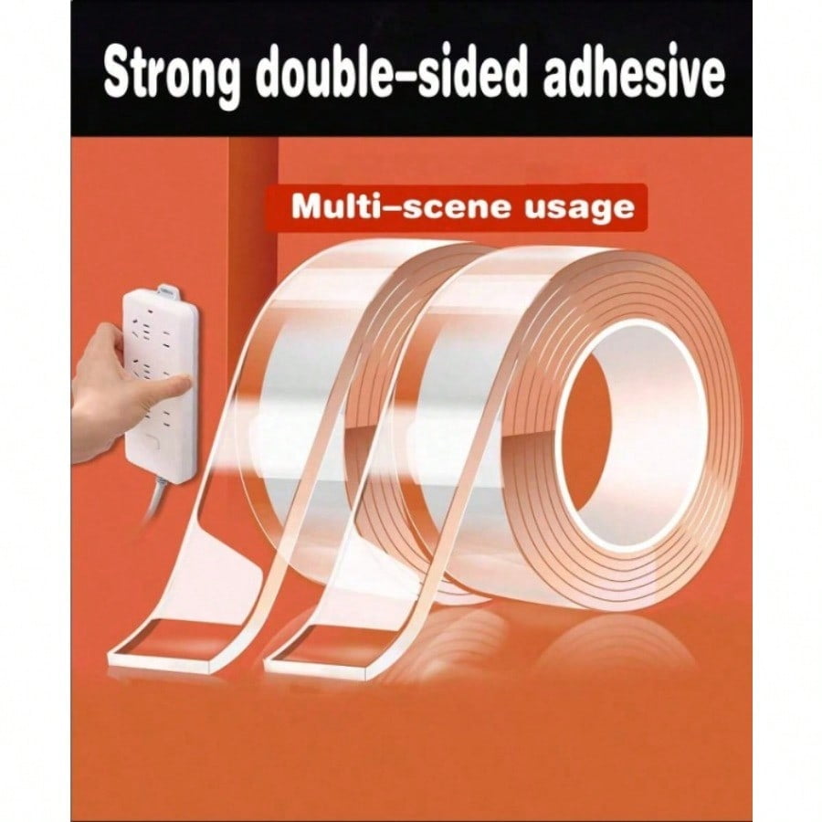5 M Long 1-Pack Strong Non-Marking Double-Sided Adhesive Multi-Scene ...