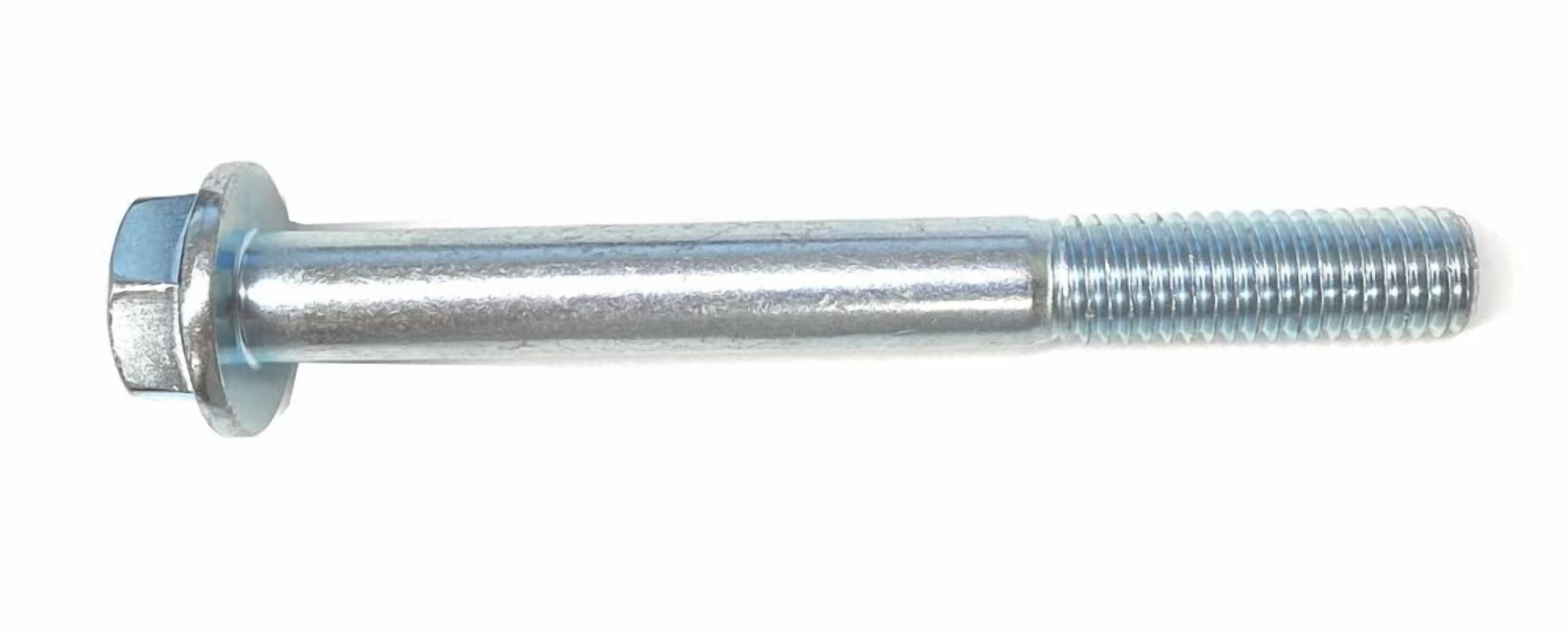 (5) M10-1.50 x 90mm Hex Head Flange Bolt Non Serrated Class 10.9 Zinc DIN 6921 - Walmart.com