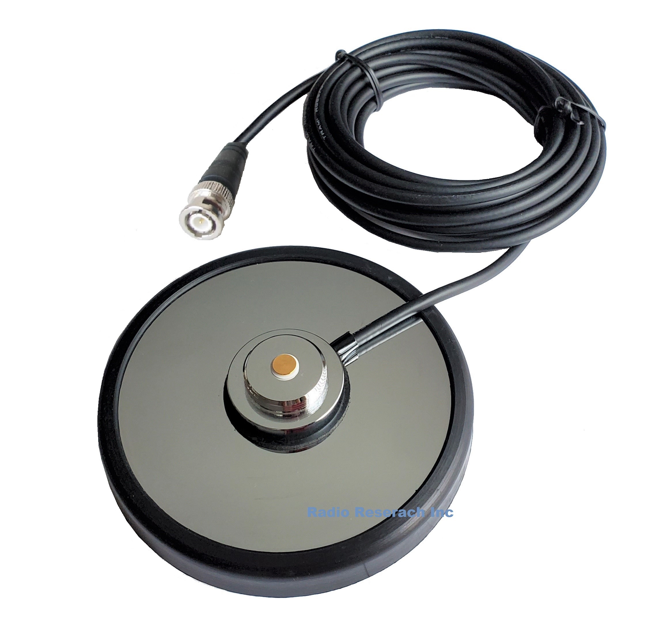 5" Magnet Radio Antenna Mount NMO With 17' RG58/U And BNC Connector ...