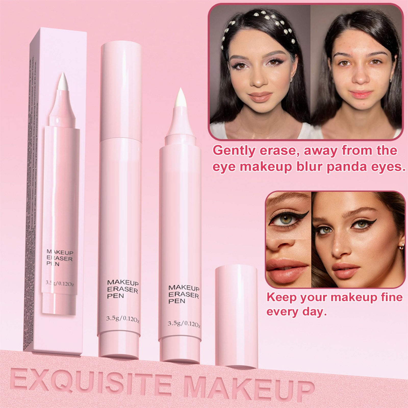 under 5, Makeup Remover, Gentle Cleansing, Oil-Free Formula, Compact ...