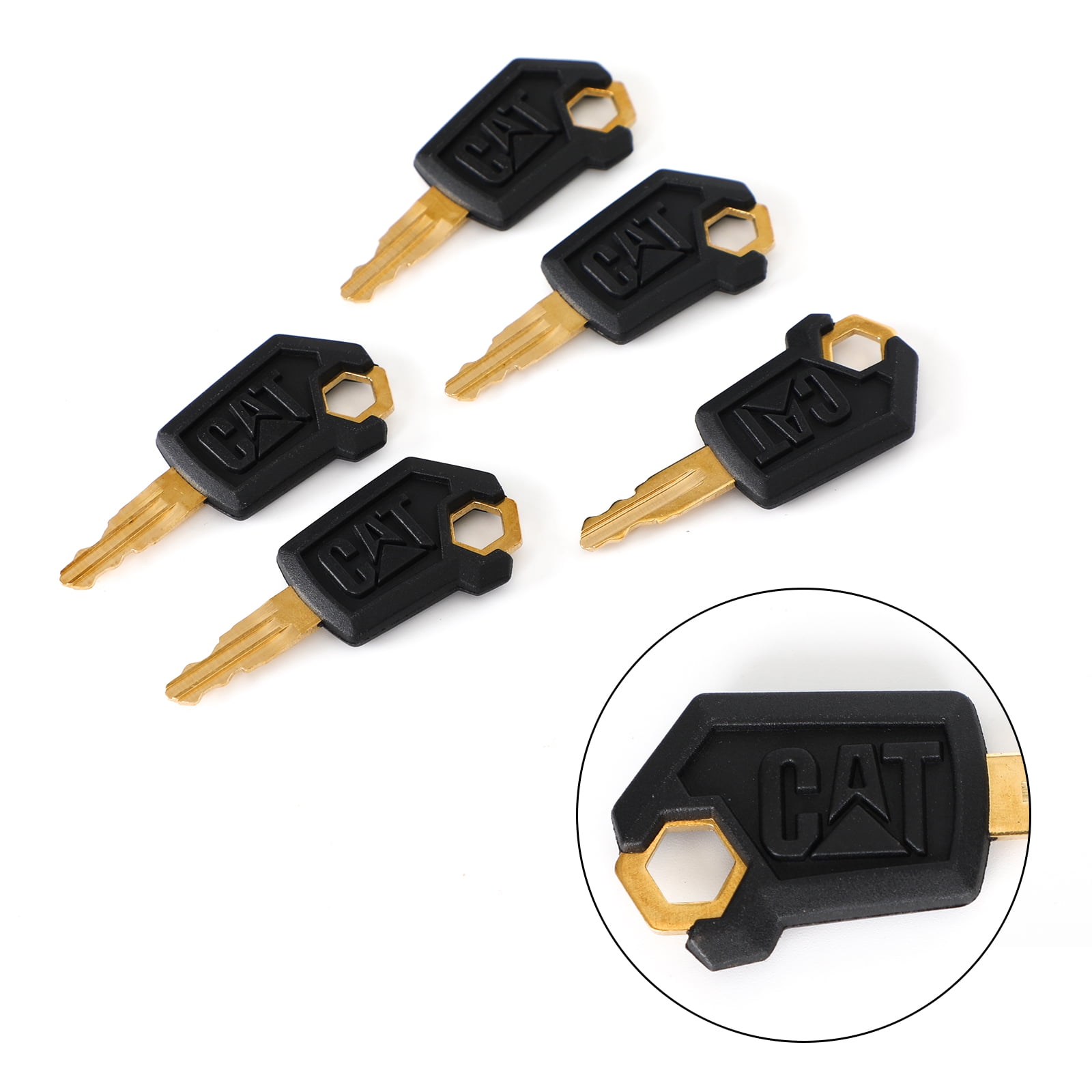 CAPTAIN EXPRESS TRADING INC 5 Master CAT Keys, Heavy Equipment Ignition ...