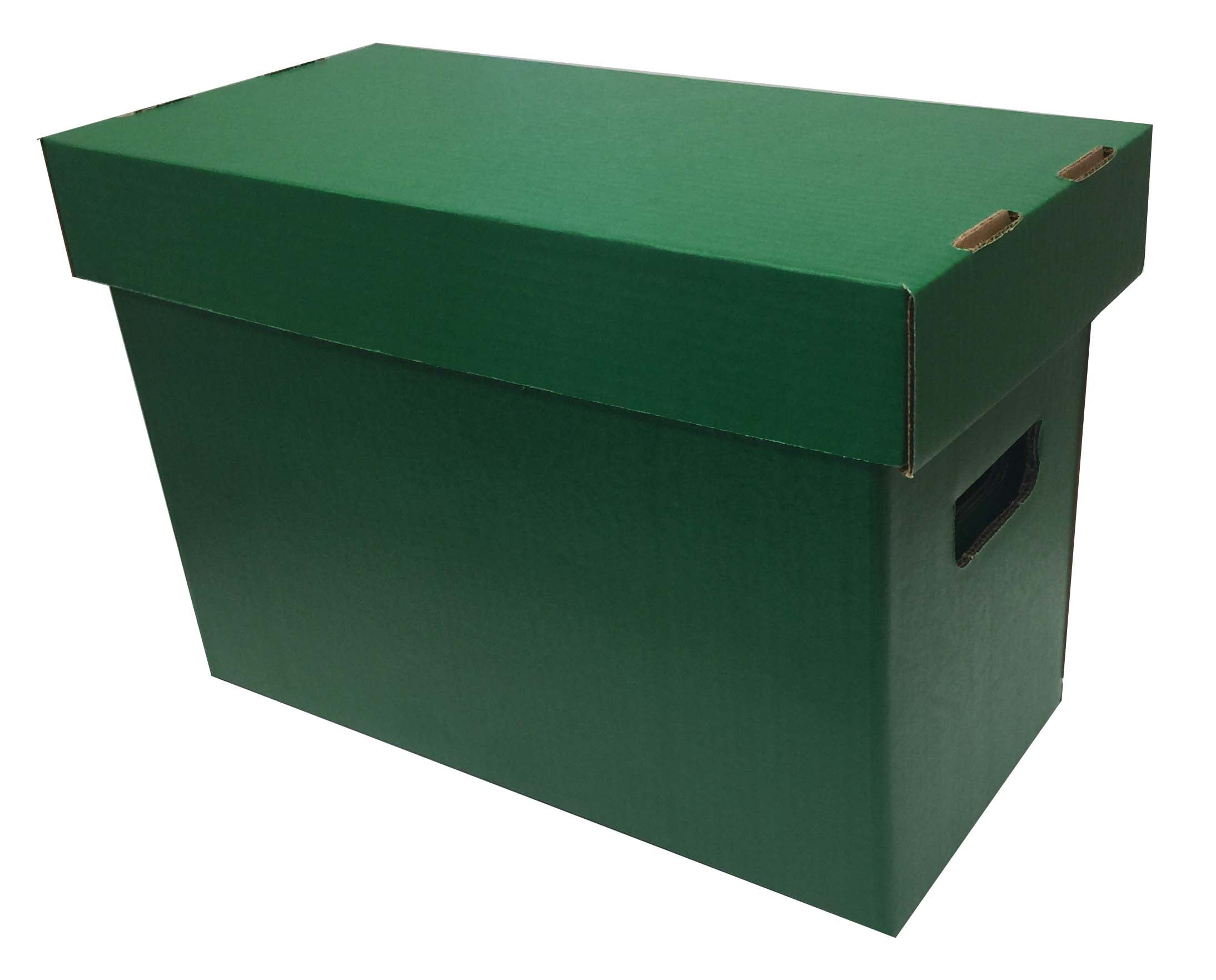 Max Pro Green Short Comic Storage Boxes, Cardboard Paper Containers, 5 ...