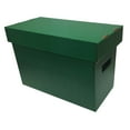 Max Pro Green Short Comic Storage Boxes, Cardboard Paper Containers, 5 ...