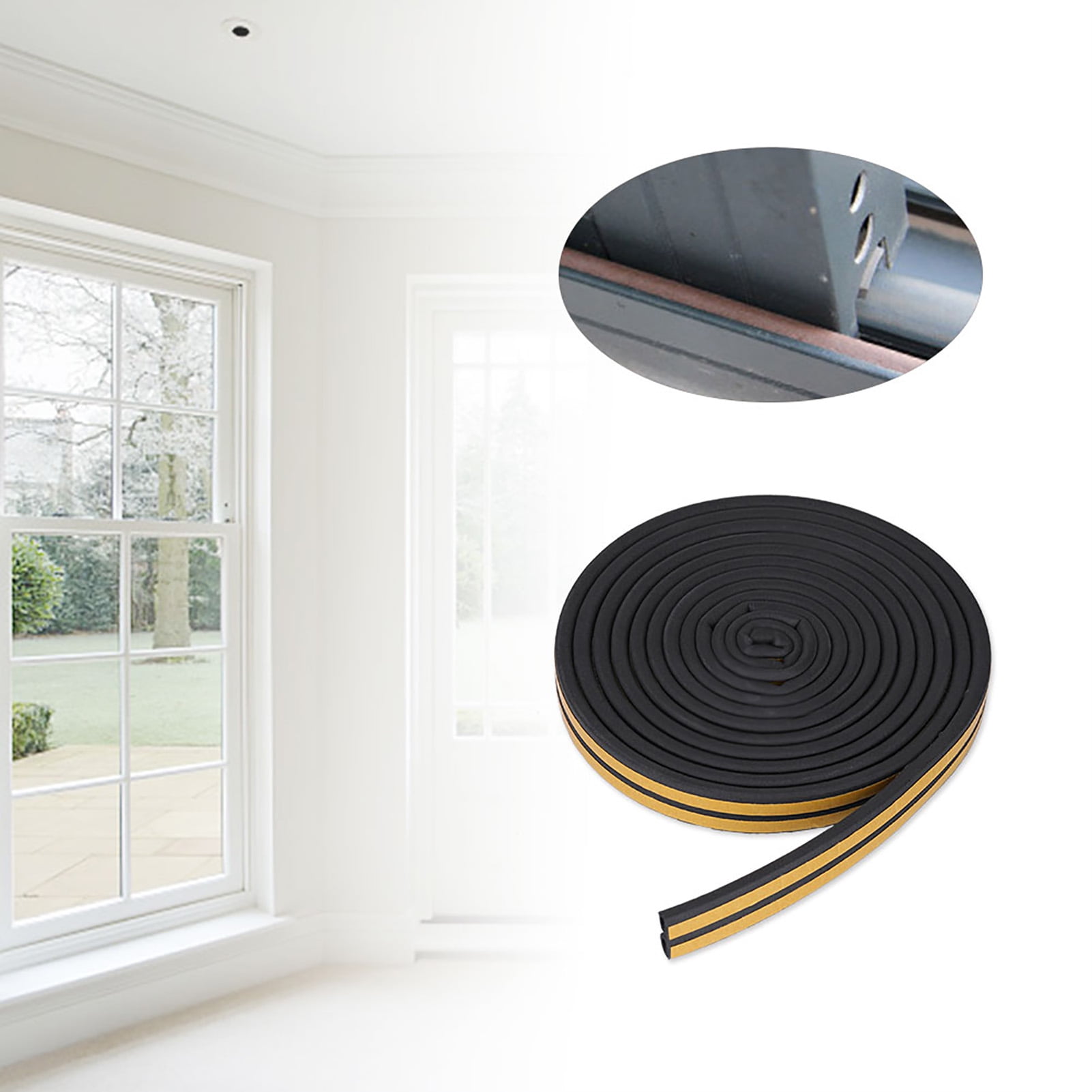 5-Meter Self-Adhesive Door & Window Sealing Strip – Noise & Draft ...
