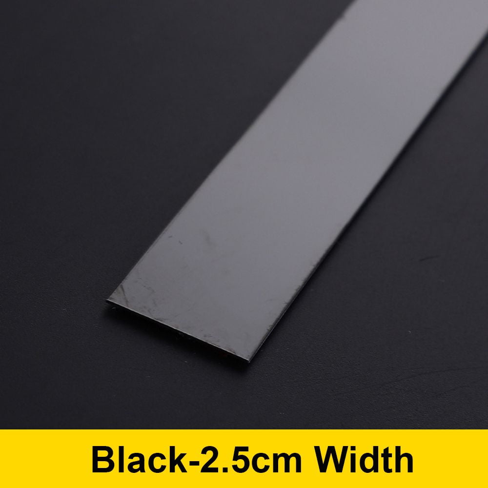 5 Meter Stainless Steel Wall Sticker Decorative Lines Decorative Strip ...