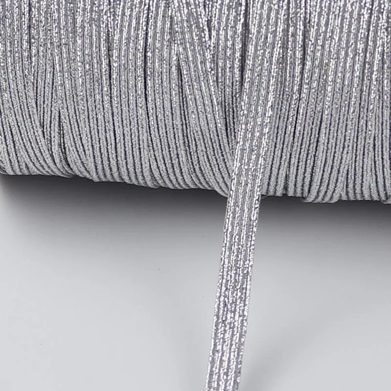 5 Meters 3/6/9mm Glitter Elastic Band Rubber Band Stretch Rope For ...