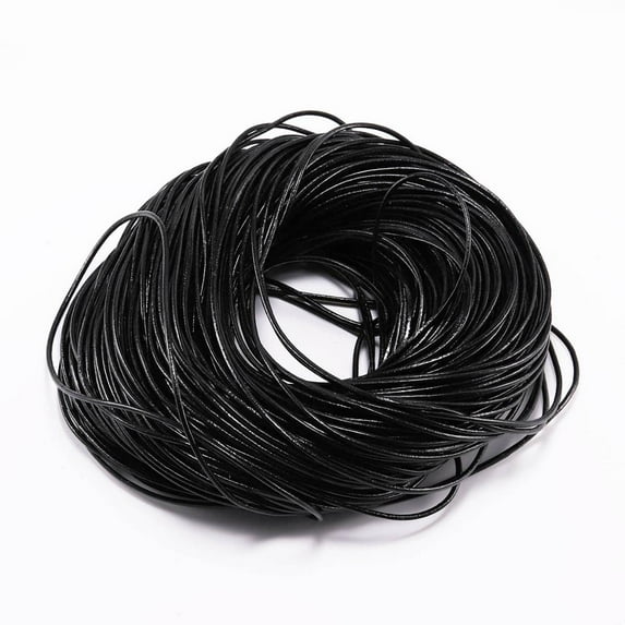 5 Meters/Lot 1-6mm Genuine Cow Leather Round Thong Cord DIY Bracelet ...