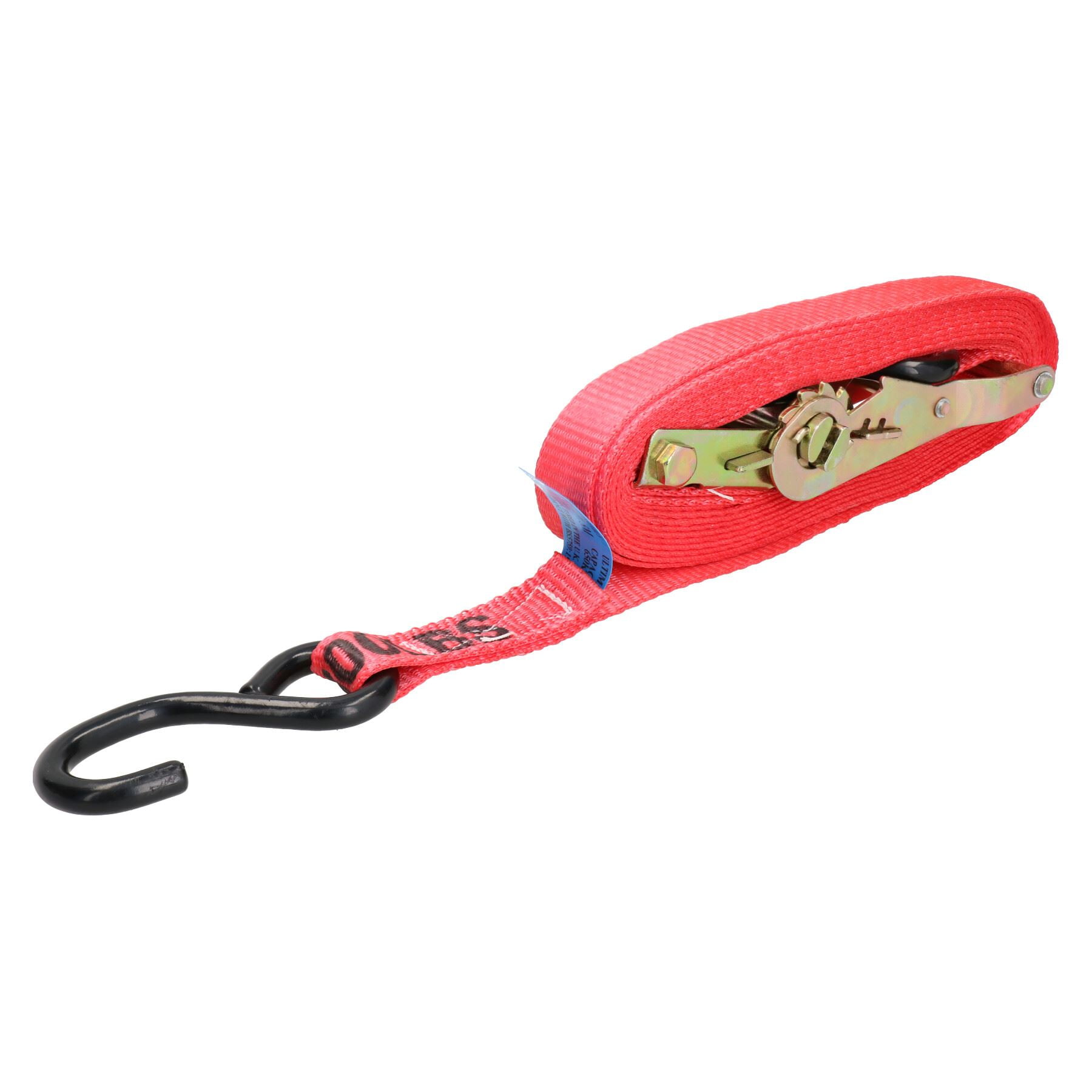 5 Metre Tie Down Ratchet Strap Lashing Straps S Hooks For Gazebos Tents ...
