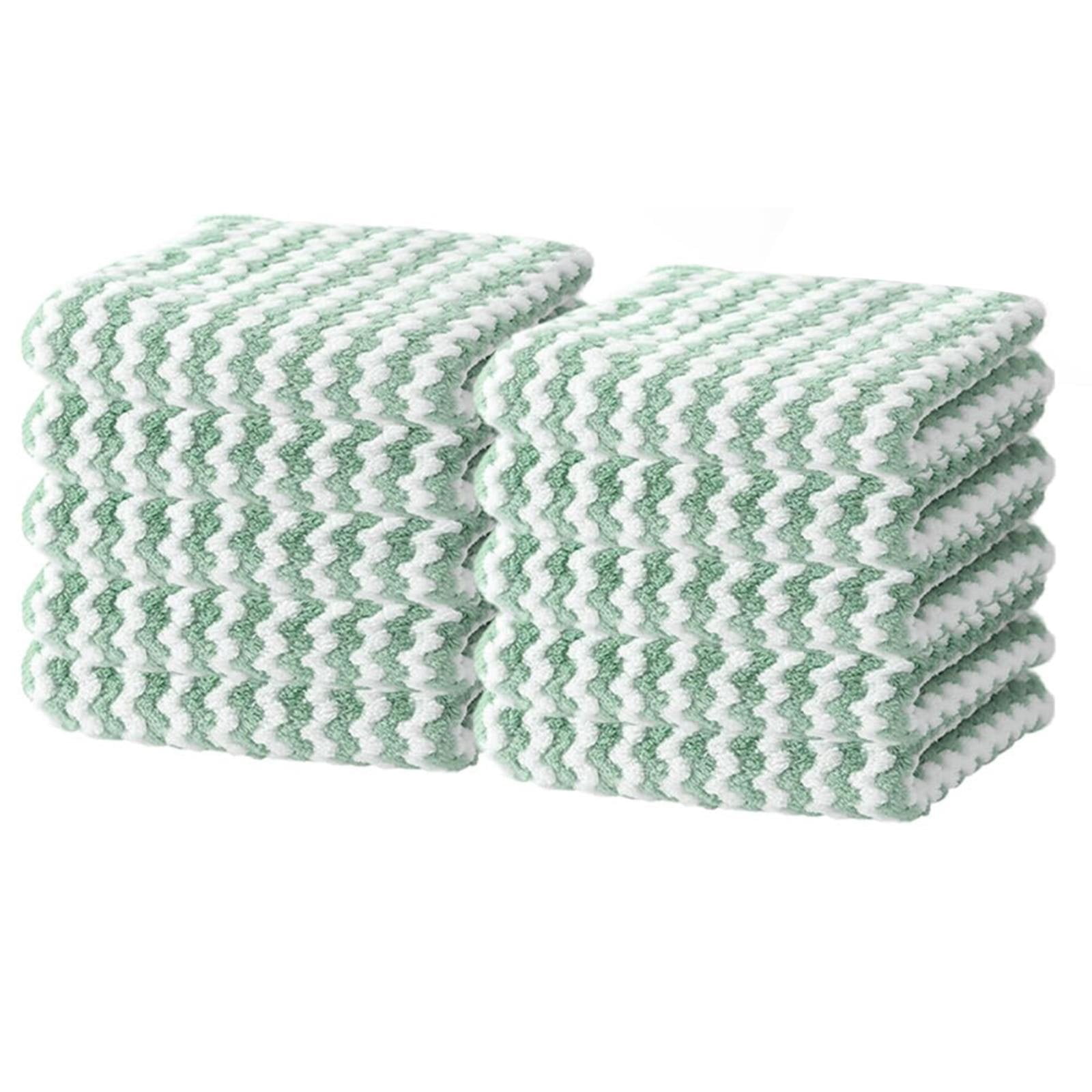 Under $5 Microfiber Cloths, Multicolor Cleaning Cloths, 5-Pack ...