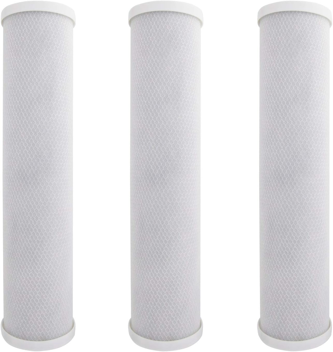 5 Micron 20 Inch x 4.5 Inch | 3-Pack Whole House Activated Carbon Block ...