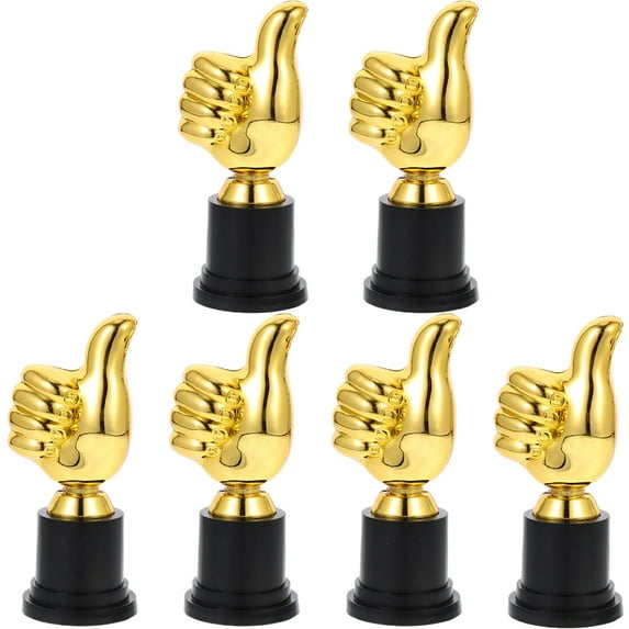 5 Mini Trophies Kids Awesome Trophy Beautiful Student - Walmart.com