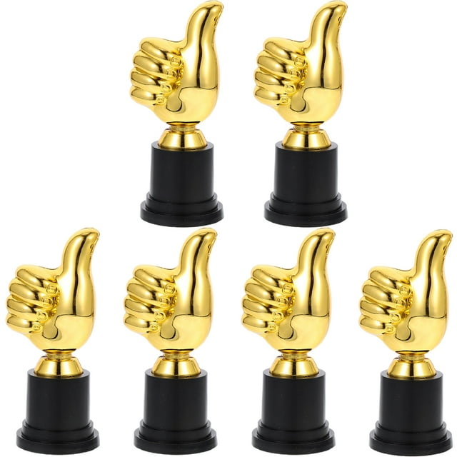 5 Mini Trophies Kids Awesome Trophy Beautiful Student - Walmart.com