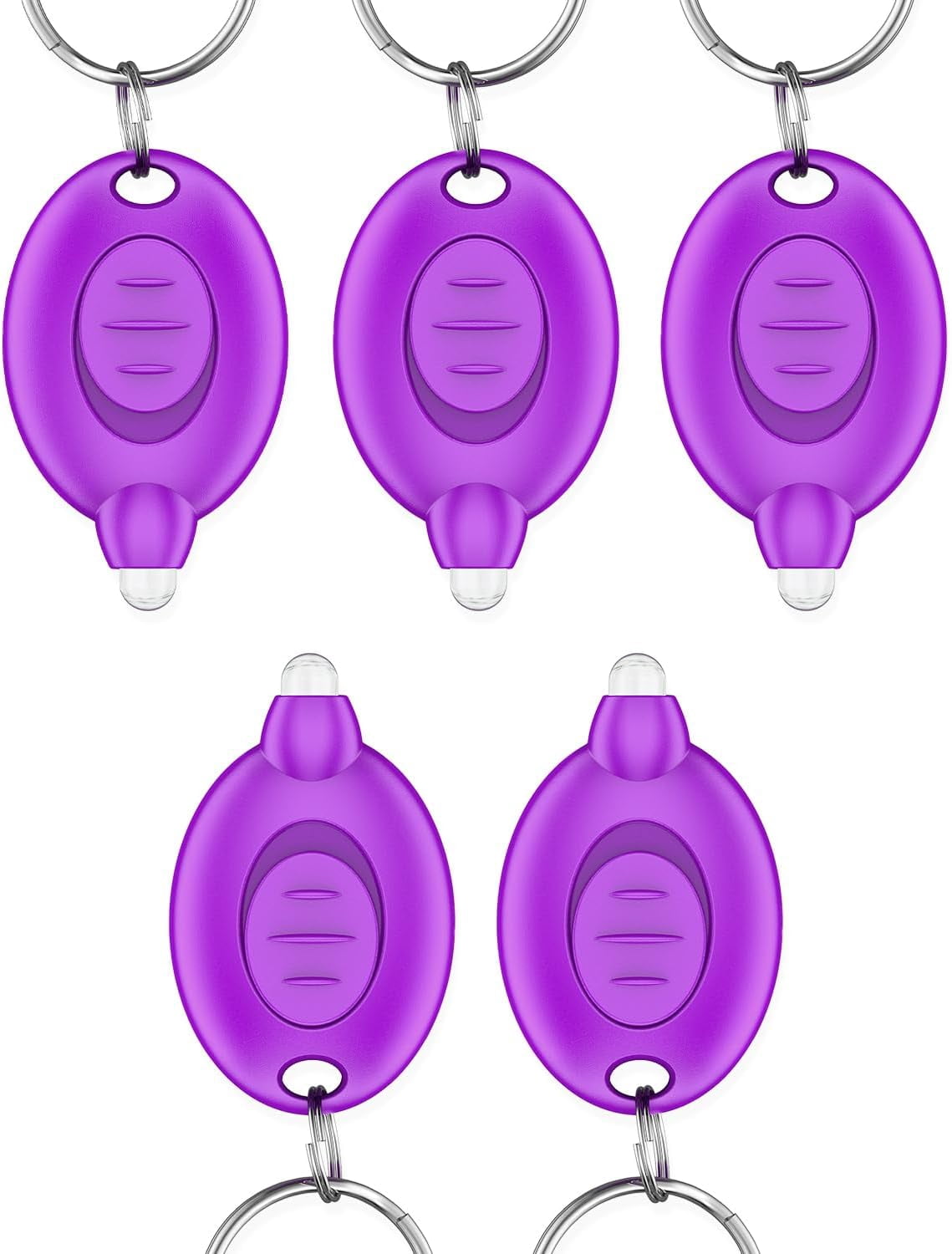 5 Mini UV Flashlight Portable Purple Light Detector for 10 Lumen Light ...