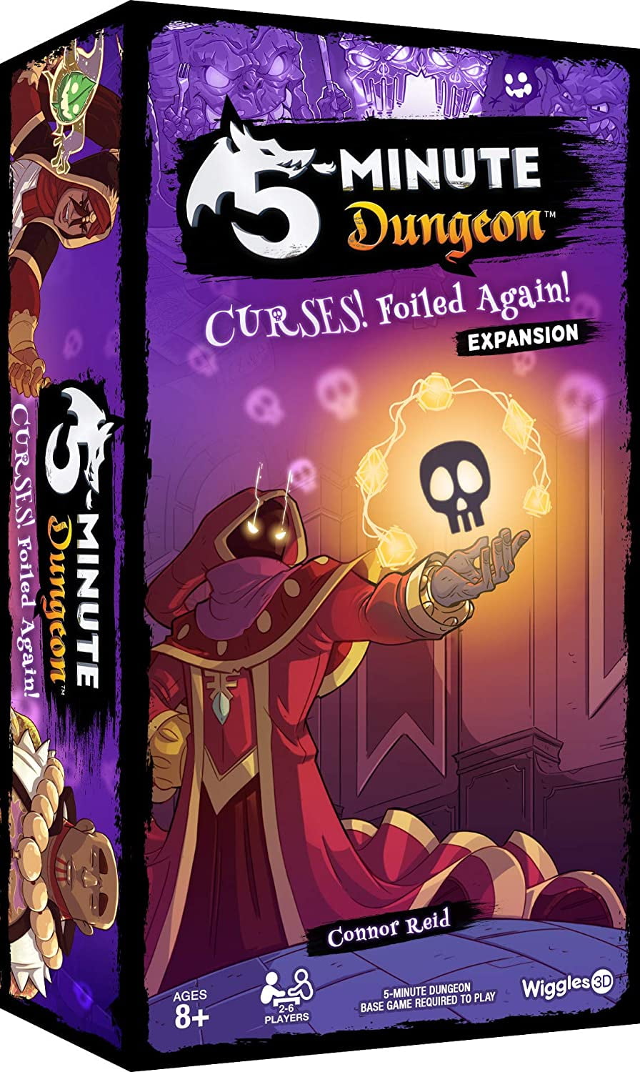 Connor Ried 5-Minute Dungeon: Curses! Foiled Again! Expansion - Walmart.com