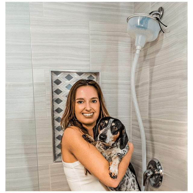 5-Minute Pet Bath - Quick and Gentle Dog Shower Attachment for Shower ...